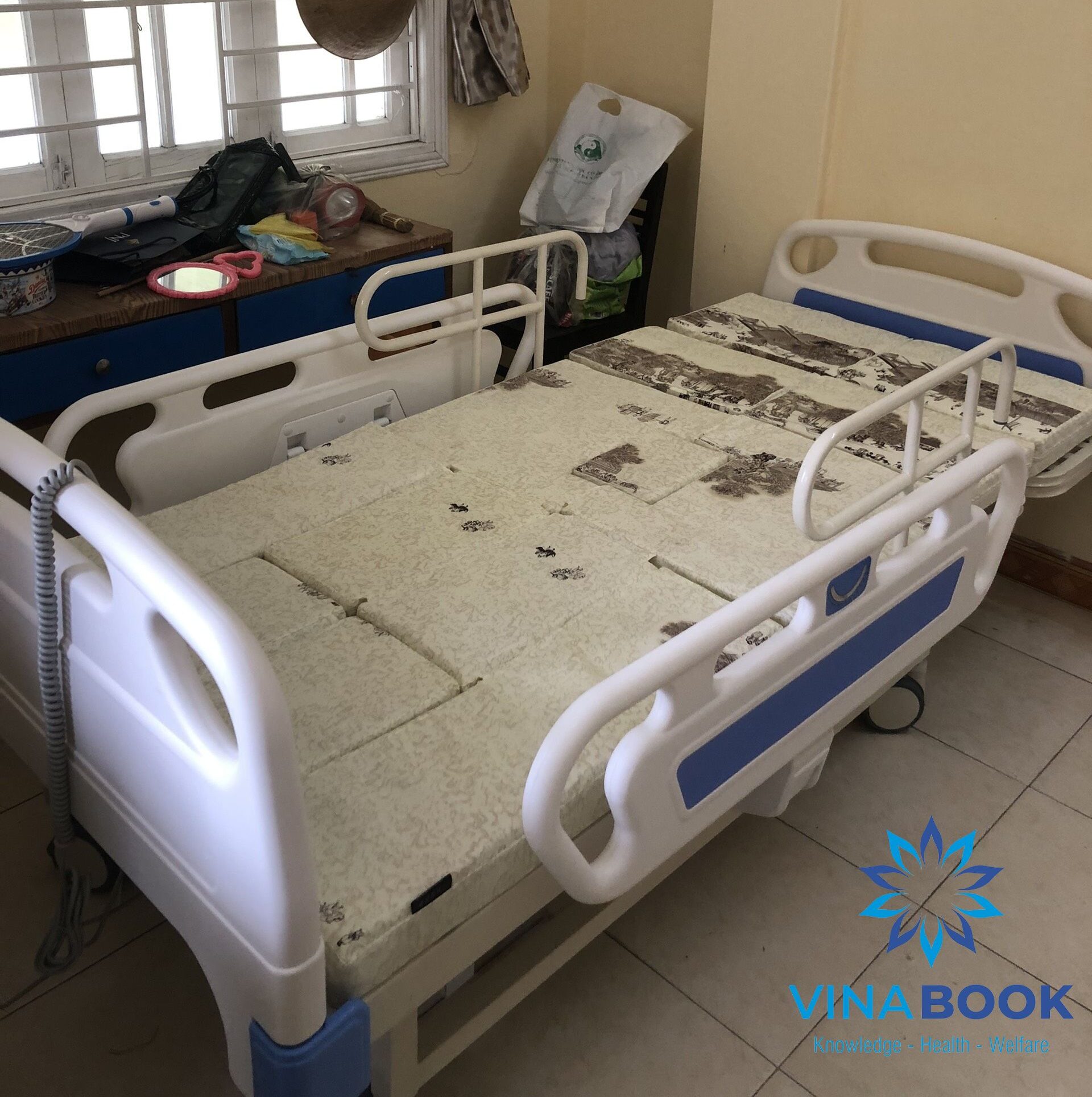 Giường y tế tại nhà giúp chăm sóc sức khỏe người bệnh